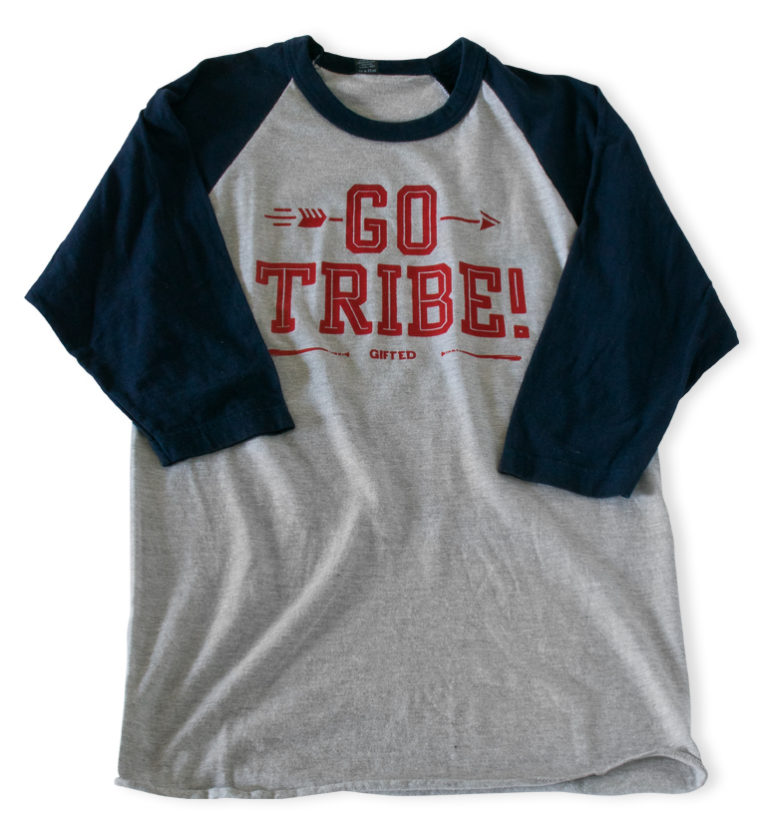 Go Tribe Raglan - Cleveland Indians - Gifted